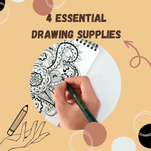 4 Essential Drawing Supplies For SERIOUS Beginners – Artistry By Lisa Marie